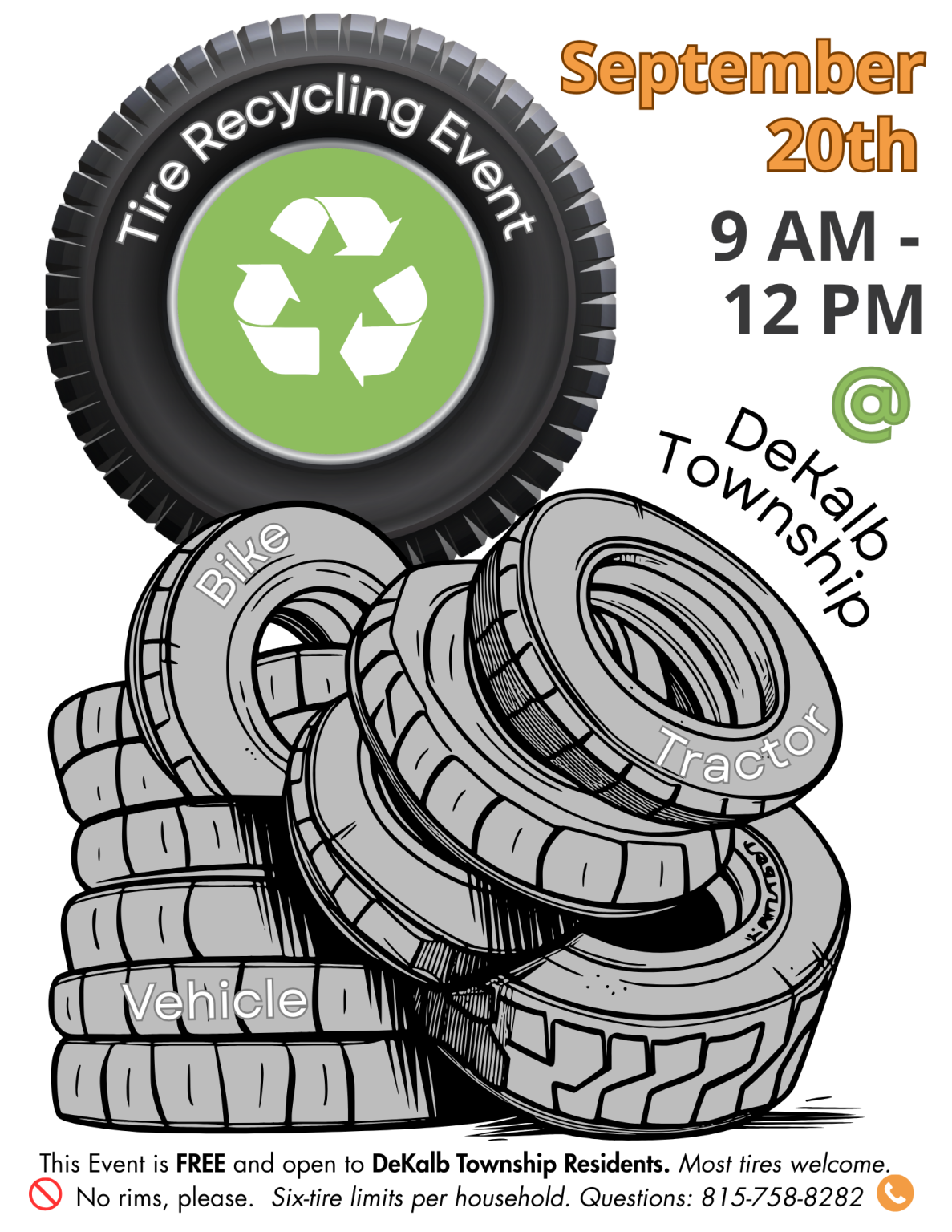 Tire Collection & Recycling Event - DeKalb County Convention and ...